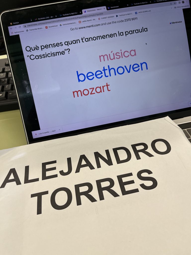 M4A1_ Què saben els alumnes del Classicisme? – ALEJANDRO TORRES BALLESTER